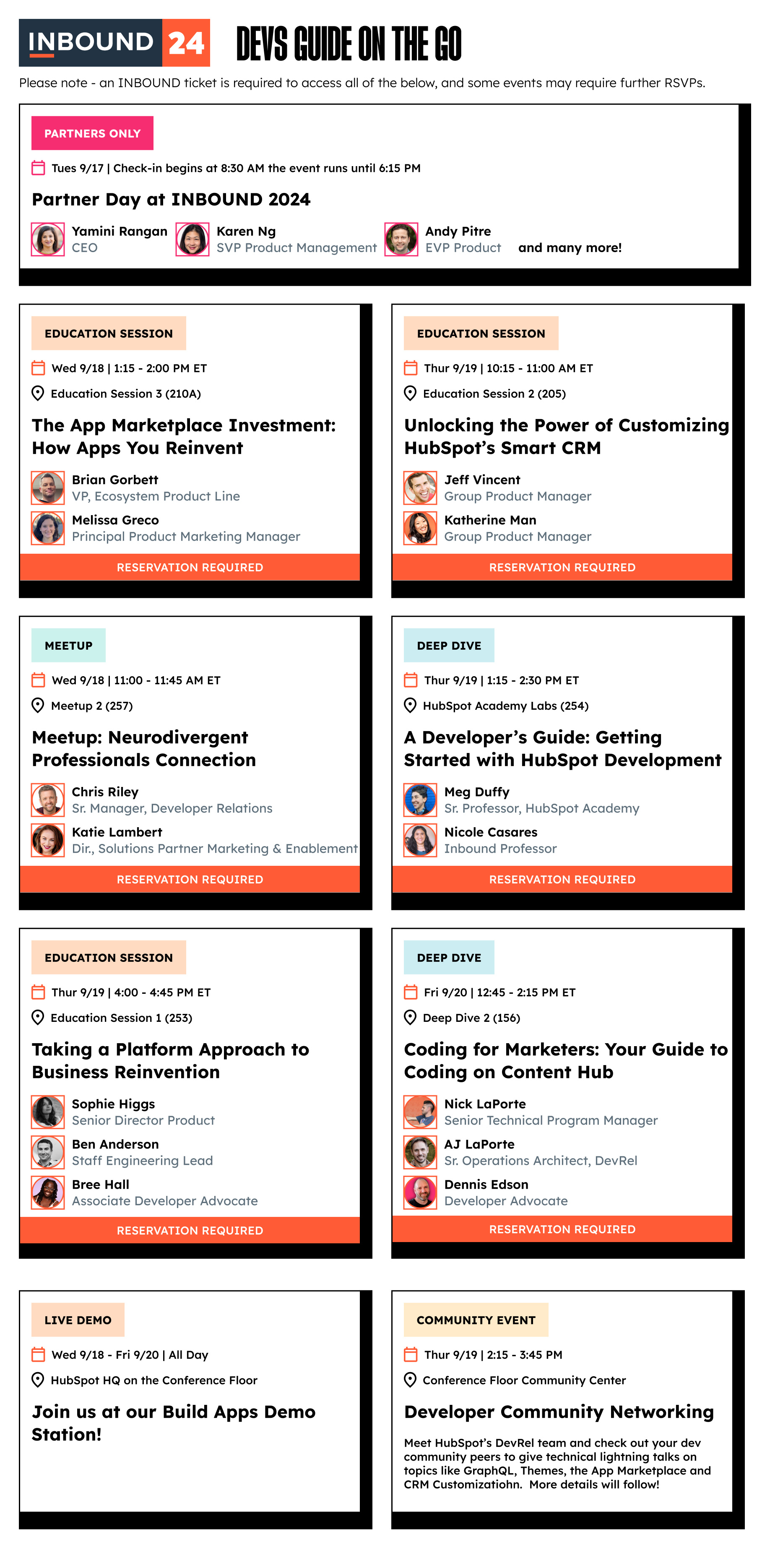 The Developers’ Guide to INBOUND24